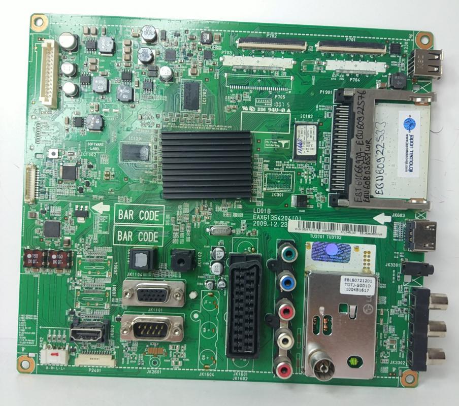EAX61354204(0), EBT61066939, EBU60922576, EBU60803651 Main Board, Ana ...